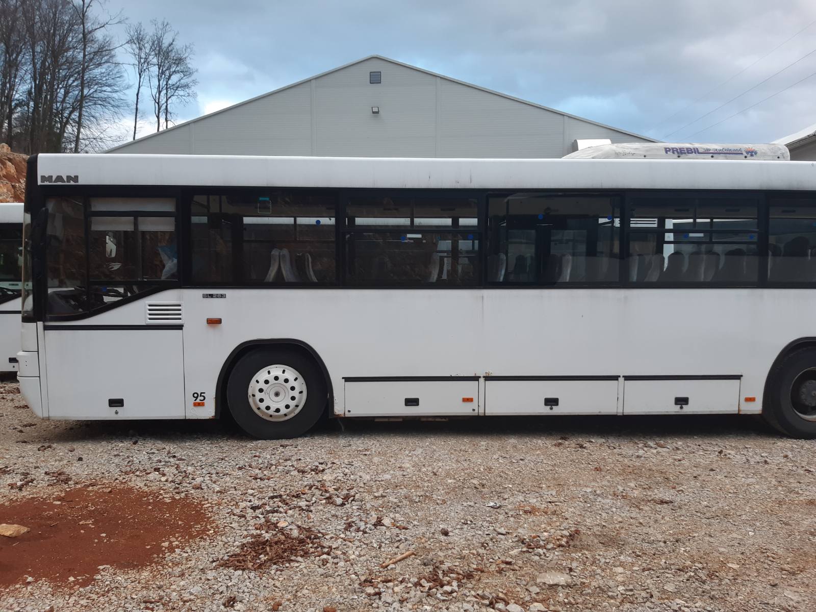 MAN SL 263 P 09/2001, 48+35 sedežev, 570.041km, 6871ccm, 191kW - ŠABIJA ...