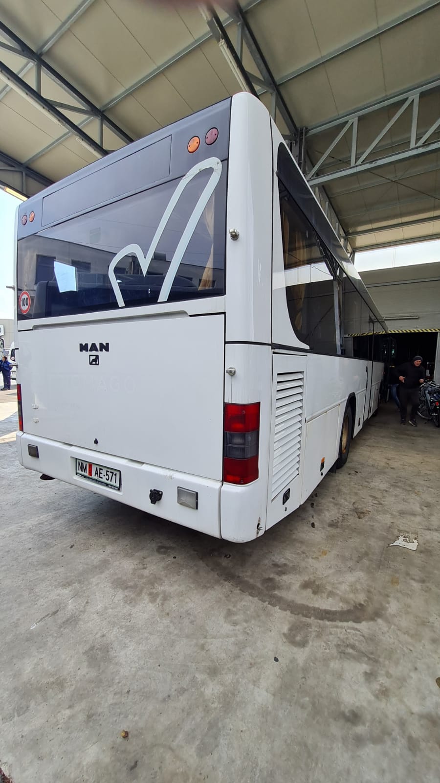 MAN SÜ 313 , 12/2005 , 770.000 km, 11967 ccm , 53 sedežev, Ročni ...