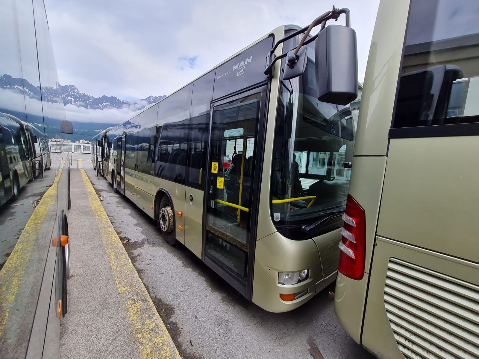MAN A20 Lion's City, 2008, 600.000 km, 10518 ccm, 257kW, 45+45 ...